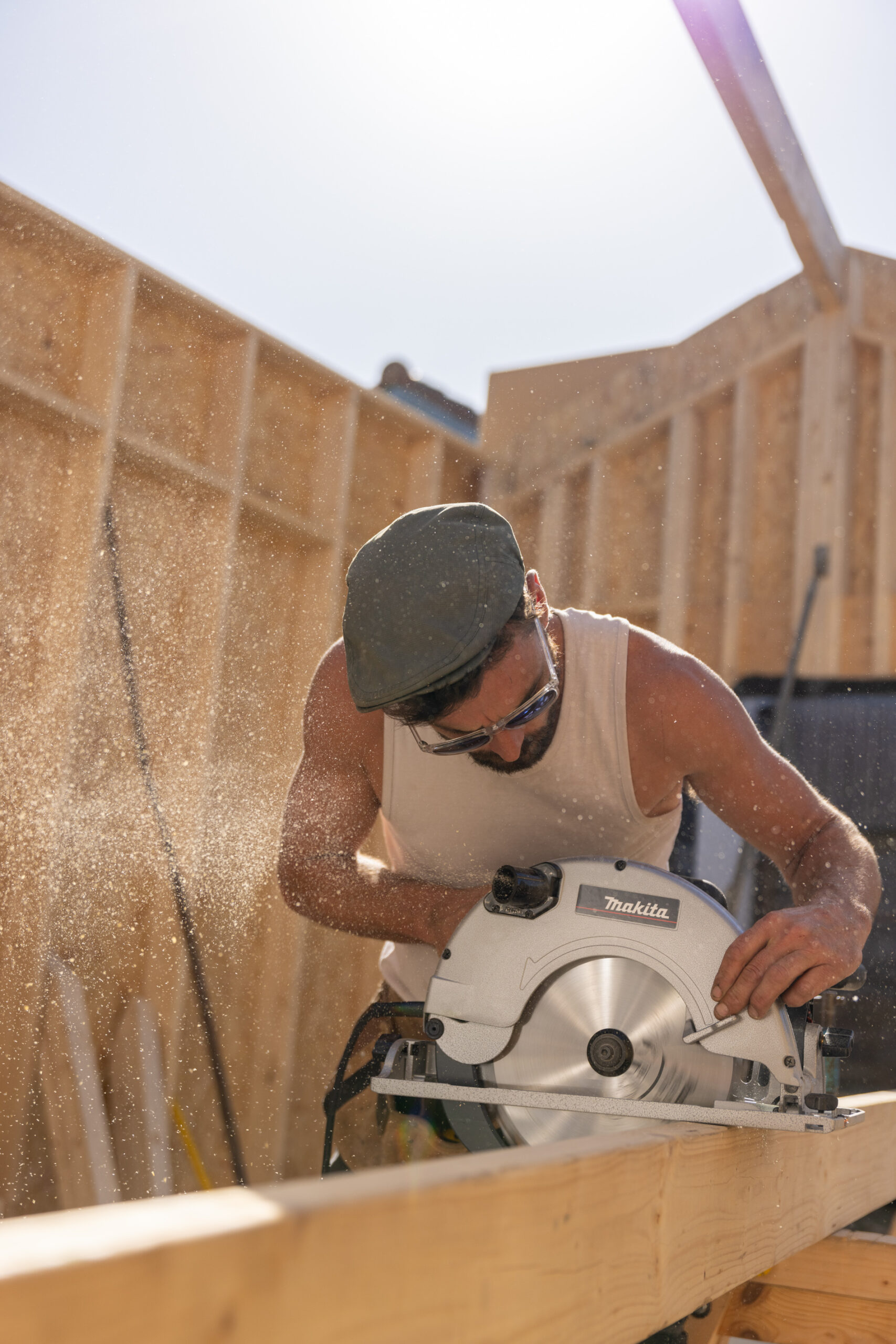 Charpentiers en action - backers